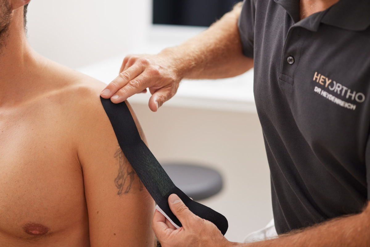 Kinesiotaping bei HEY ORTHO in Dortmund